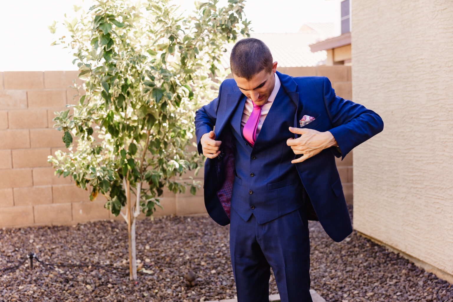 Heartfelt & Beautiful Backyard Wedding | Celeste & Tyler | Essentials ...