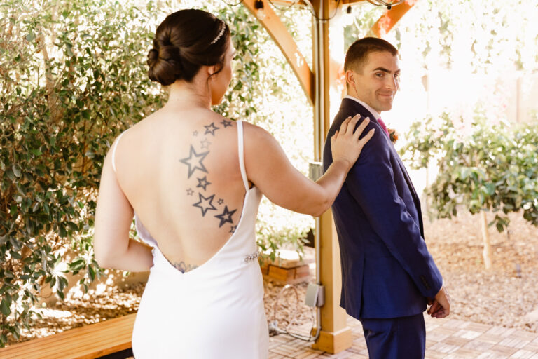 Heartfelt & Beautiful Backyard Wedding | Celeste & Tyler | Essentials ...