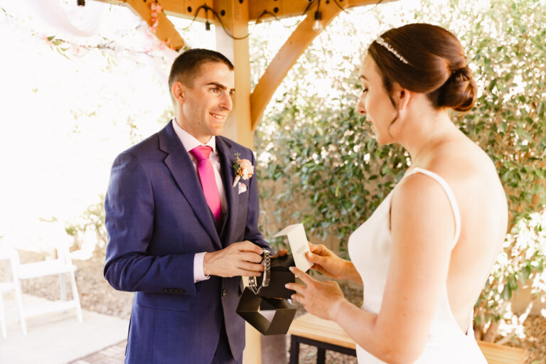 Heartfelt & Beautiful Backyard Wedding | Celeste & Tyler | Essentials ...