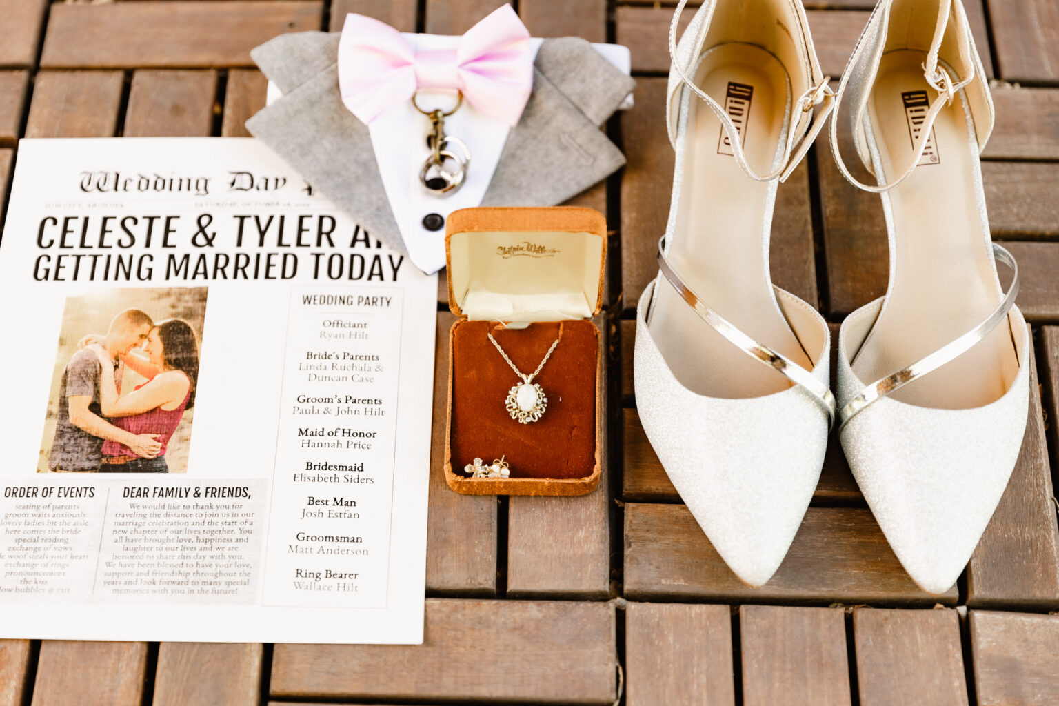 Heartfelt & Beautiful Backyard Wedding | Celeste & Tyler | Essentials ...