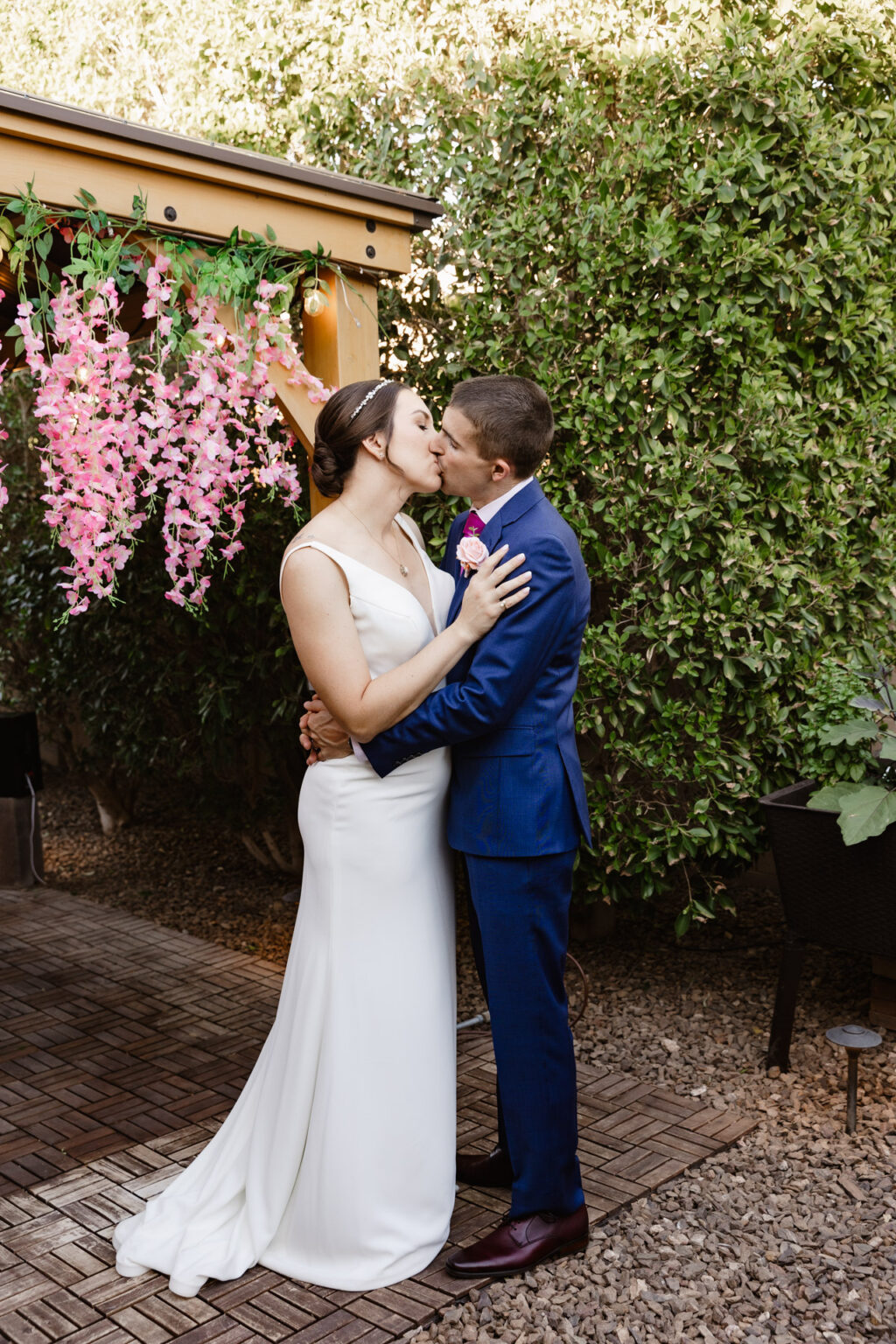 Heartfelt & Beautiful Backyard Wedding | Celeste & Tyler | Essentials ...