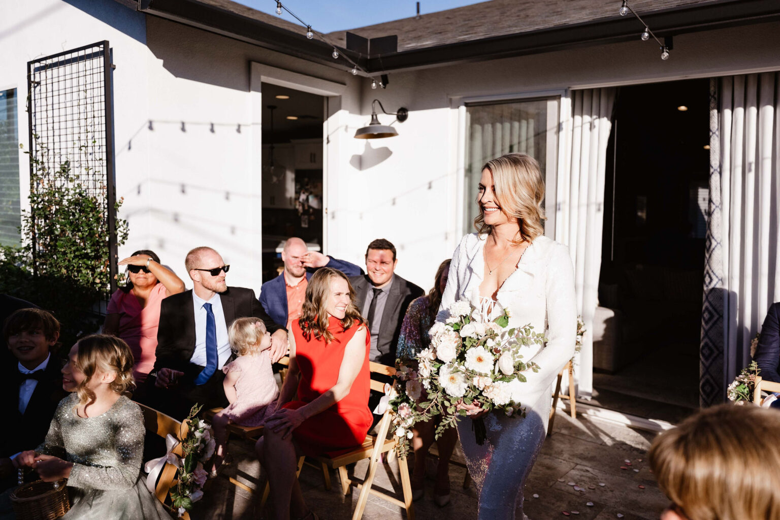 Mike and Chelsea’s Backyard Phoenix Wedding: A Day of Simple Joys - Lee ...